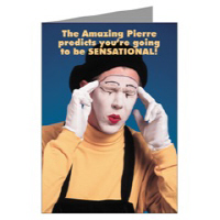 Opening and Closing Night Cards : Community Theater Green Room Originals